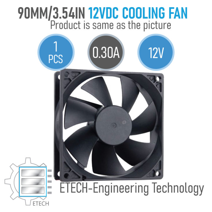90mm DC 12V Circulation Fan Automatic Incubator Blower Cooling Fan Air ...