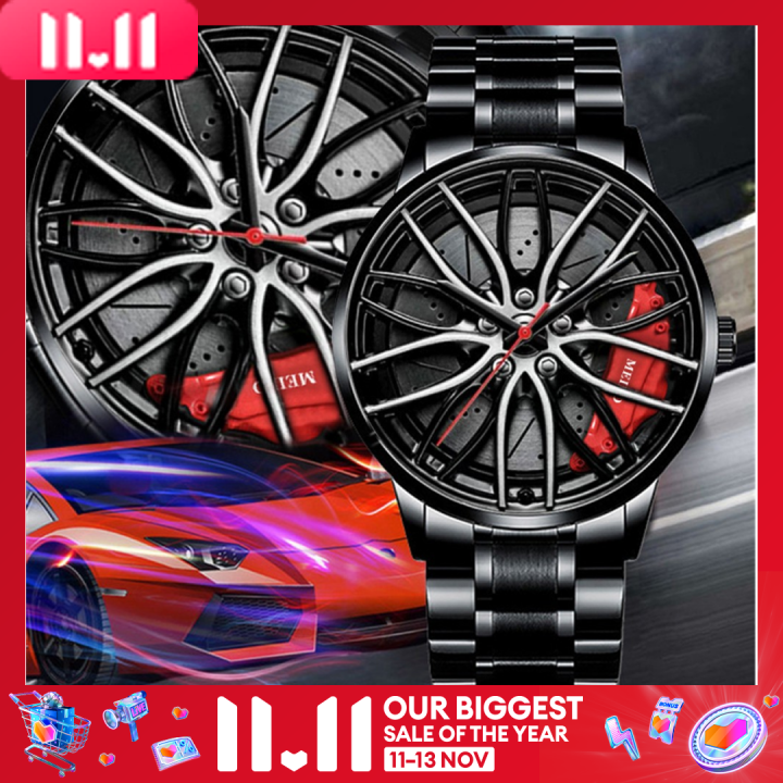 2022 trend full-automatic quartz movement men's watch wheel non ...