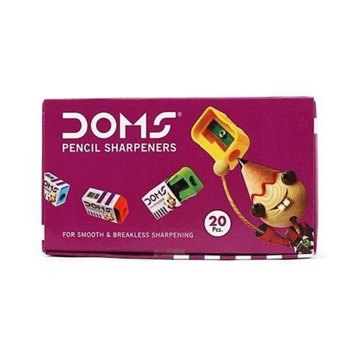 Doms Pencil Sharpner (20pc) - Box | Daraz.com.bd