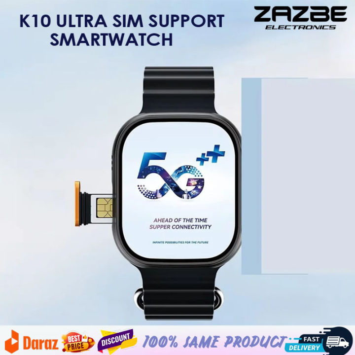 K10 Ultra SmartwatchSIM Support Smartwatch Fitness Tracking Smart Watch ...