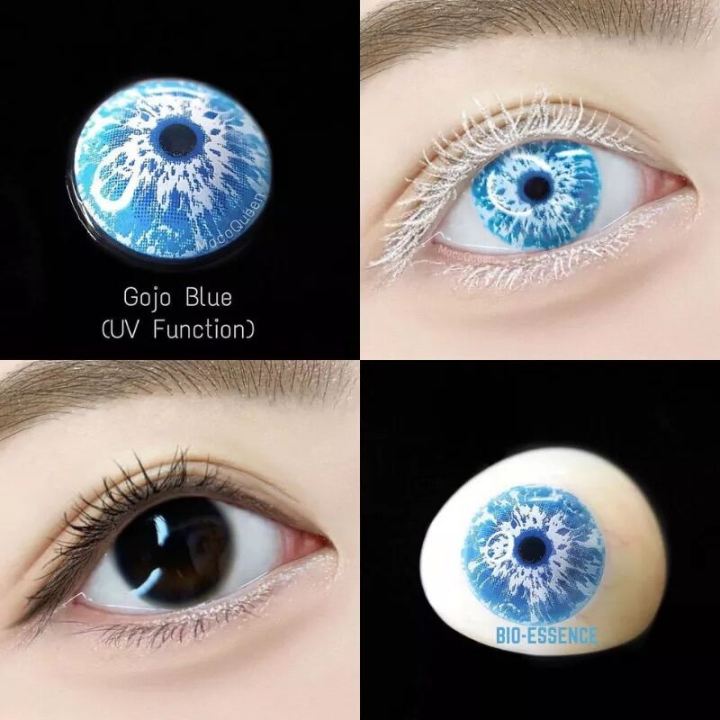 JUJUTSU KAISEN GOJO SATORU DECIM EYE BLUE COSPLAY COLOR CONTACT LENS ...