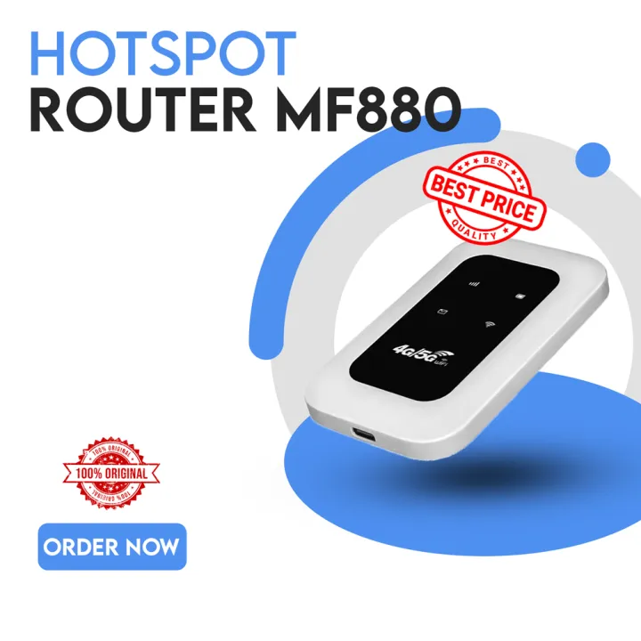 JIO 4G+ Wifi Airport pocket Router Hotspot Router MF880s with Display ...