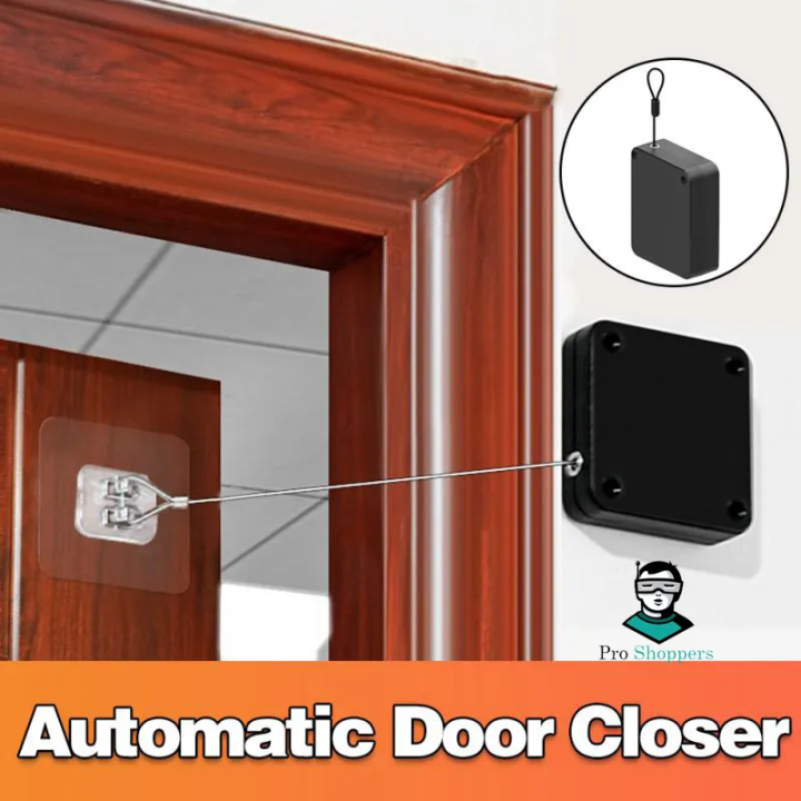 Punch-free automatic sensor door lock system Door closer | Daraz.com.bd