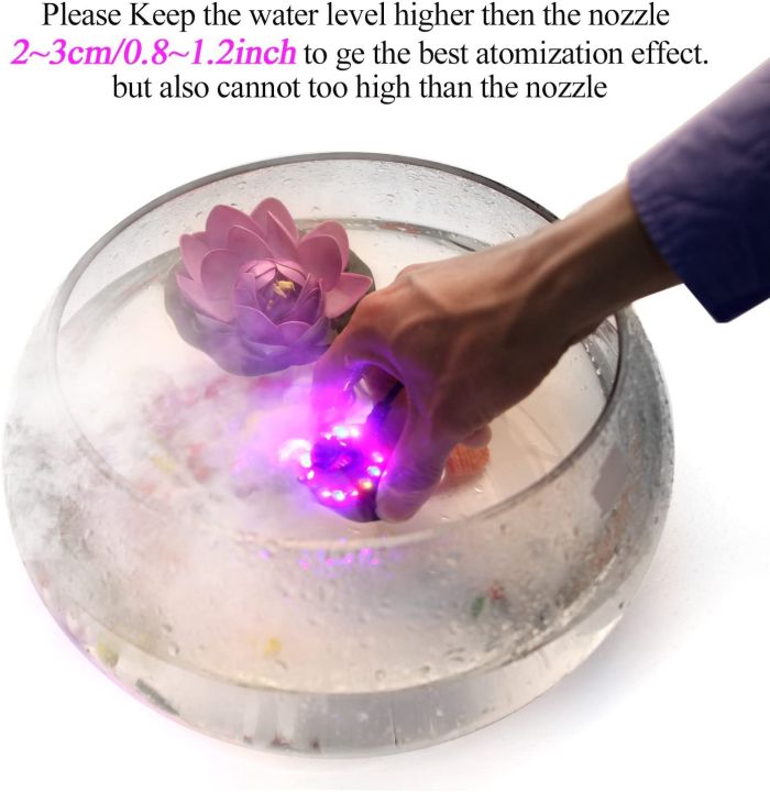 Ultrasonic Mist Maker Fogger Water Fountain Pond Fog Air Humidifier ...