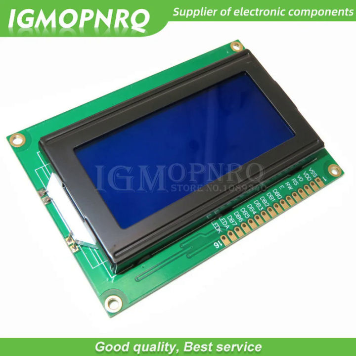 16x4 LCD 1604 character LCD display module LCM blue/yellow Blacklight ...
