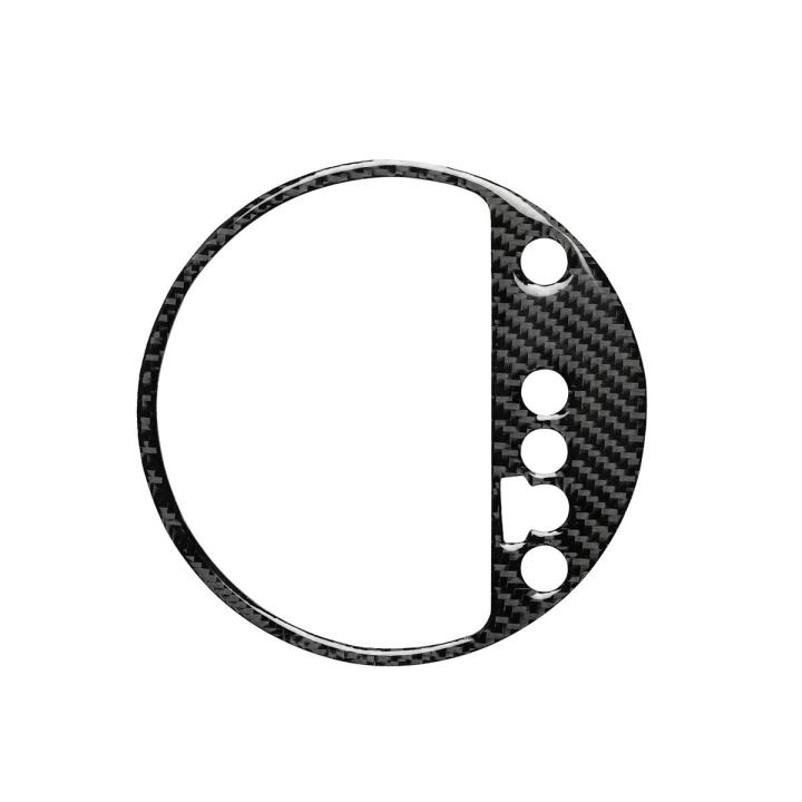 Decorative Self-adhesive Carbon Fiber Car Gear Shift Panel Sticker Auto ...
