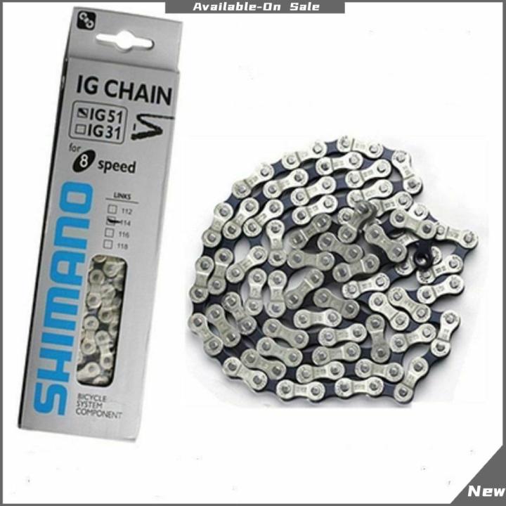 Bicycle Bike Chain Shimano Ig Chain Ig 51 Ig51 For 7/8 Speed Product Of ...