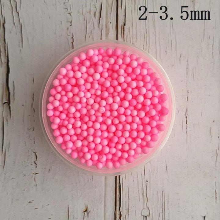 【happy one】3Boxes Styrofoam Slime Box Beads Snow Mud Particles ...