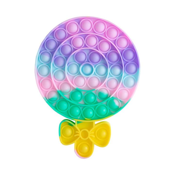 Fidget Toys Funny Simple Dimple Anti Stress Reliever Stretchy Push ...