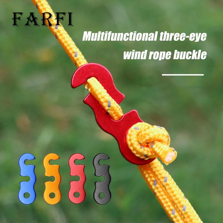 Aluminum Rope Tensioner 10pcs Lightweight Aluminum Tent Cord Adjusters ...