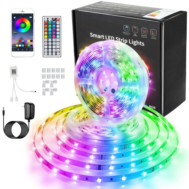 RGB LED trip Lights 20M 600LEDs 5050RGB Light trip | Daraz.com.bd