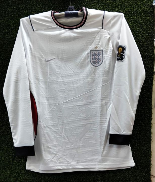 England 2026 White Full Sleeve Football Jersey – Premium Quality Fan ...
