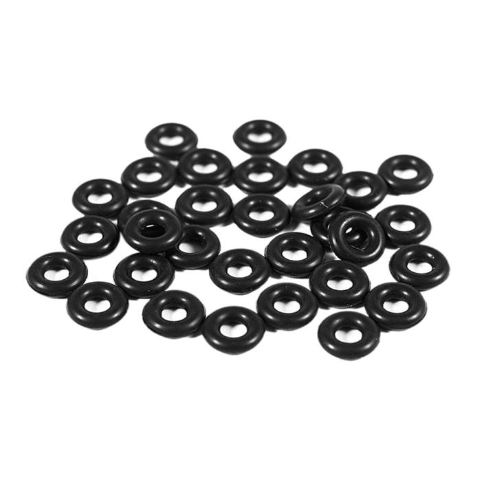 30 Pcs 2.5mm x 6.5mm x 2mm Rubber O Rings for Wacky Worm Fishing ...