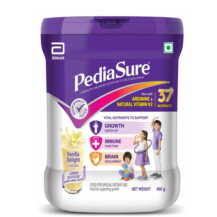 PediaSure 2+ kids-India-Complete Nutrition Vanilla Milk Powder 400 gm ...