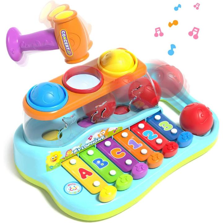 HOLA Three color ball wisdom Xylophone ,Hammering Pounding Toys ...