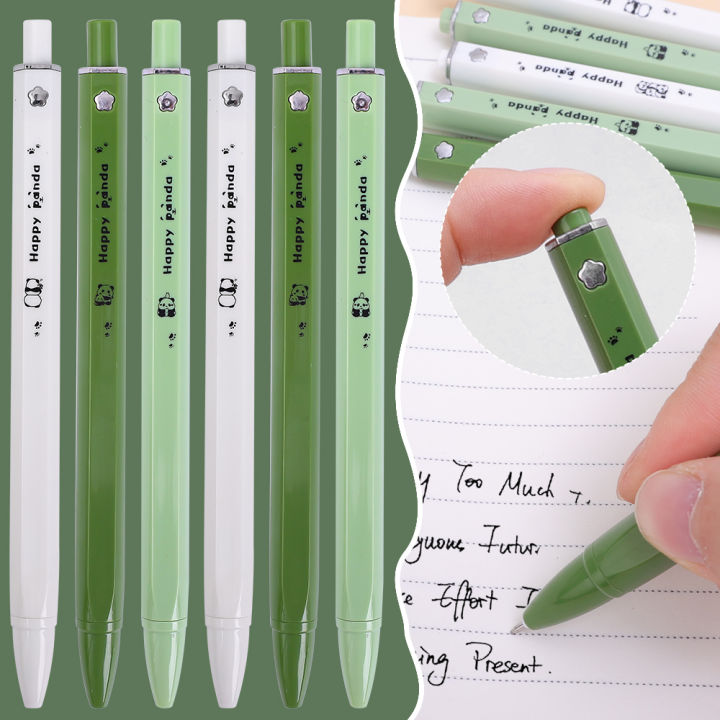 1/5/10Pcs 0.5Mm Panda Super Cute High Beauty Press Neutral Pen INS ...