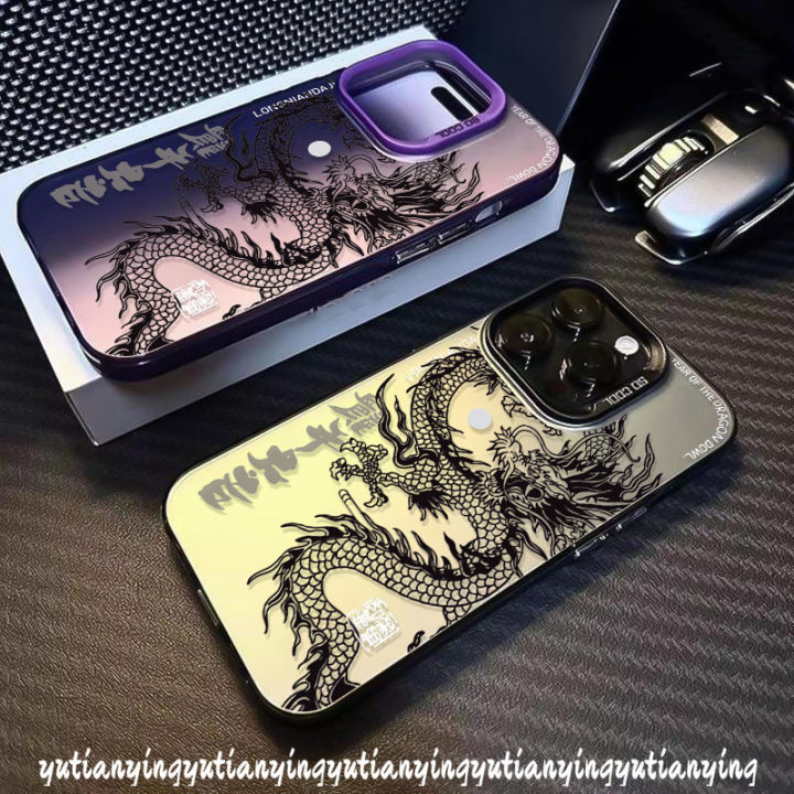 Creative Graffiti Fashion Cool Loong Compatible for IPhone 7Plus 11 15 ...