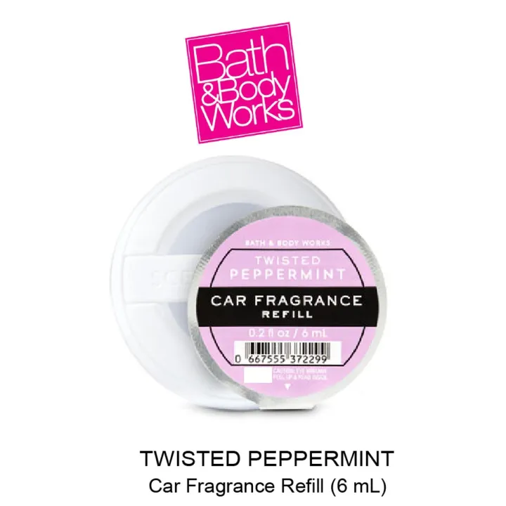 Original_USA made Bath & Body Works Twisted Peppermint Car Fragrance ...