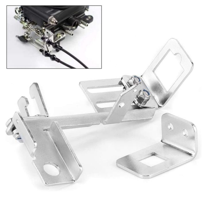 Throttle Cable Bracket, 2Pcs Adjustable Throttle Cable Bracket Kickdown ...