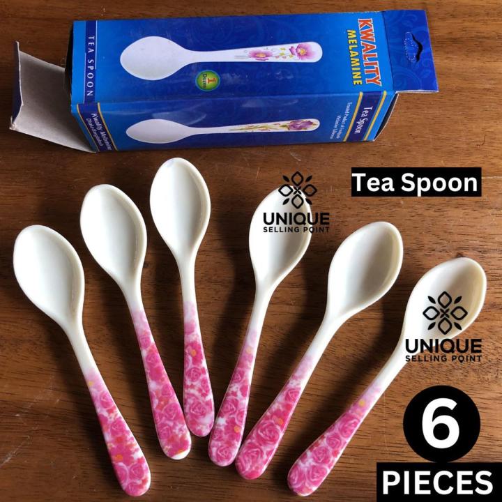 Melamine Tea Spoon 6 PIECES SET | Daraz.com.bd