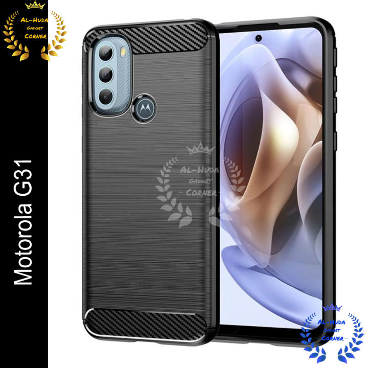 Spigen cover For Motorola Moto G31 Carbon Fiber Back cover Soft Slim ...