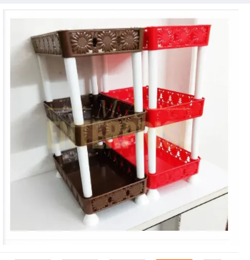BP Plastic Standard Mini rack - Kitchen Rack -(3 Steps) | Daraz.com.bd