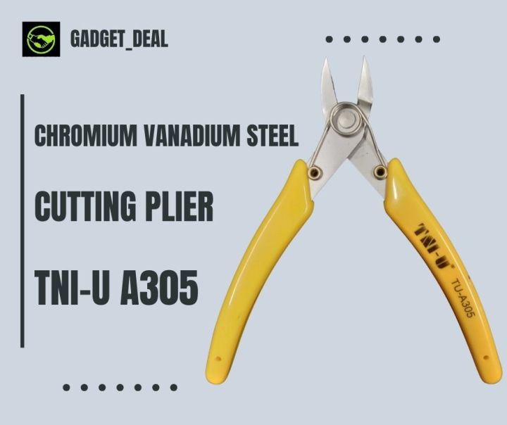 A305 Wire Cutters Pliers TNI-U-TU-A305 135mm Diagonal Side Cutting ...