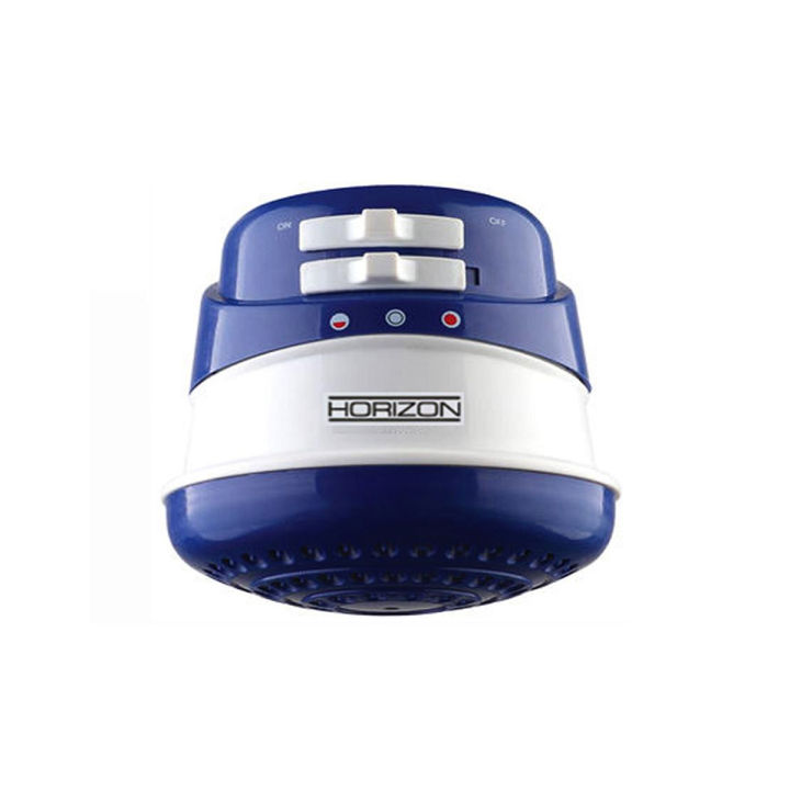 Horizon Electric Instant Hot Water Shower White And Blue | Daraz.com.bd