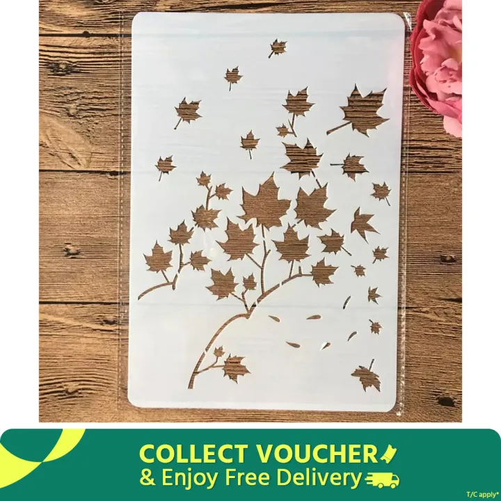 Stencil for Wall & Fashion Painting Template 10 by 8 inch. | Daraz.com.bd