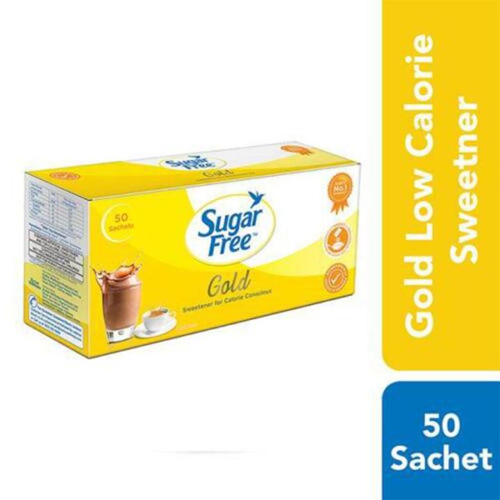 Sugar Free Gold Low Calorie Conscious Sweetener 50 Sachet (50 x 0.75g) Select It | Daraz.com.bd