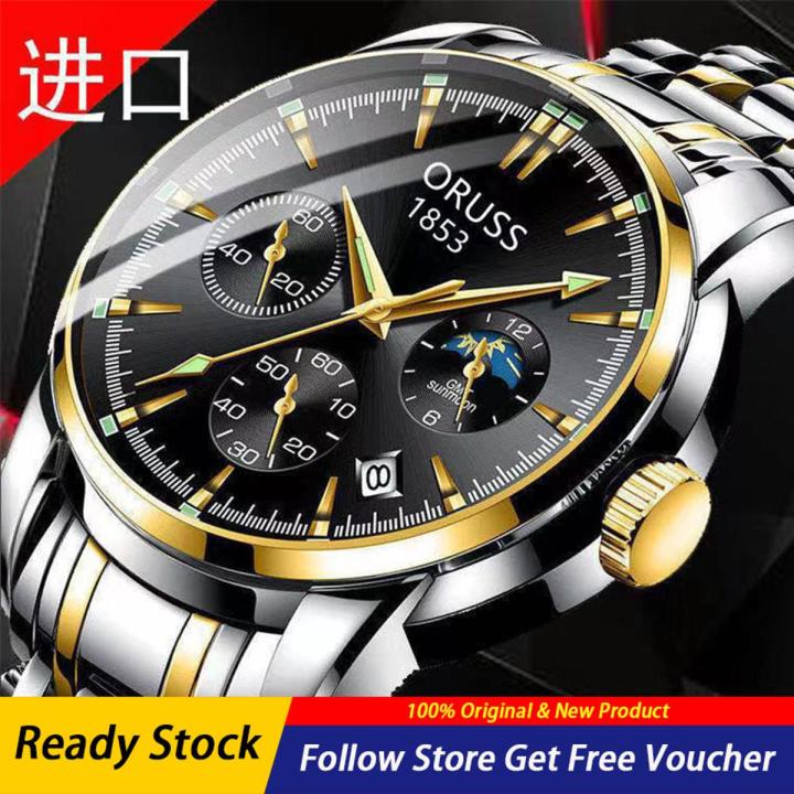 2022 ORUSS New Men's Watches Luxury Brand Automatic Quartz Wrist ...