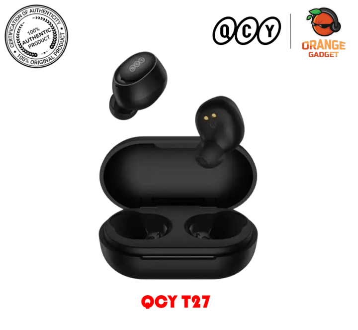 QCY ArcBuds Lite TWS Earbuds T27 = Black | Daraz.com.bd