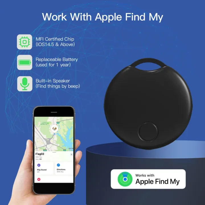 Bluetooth Locator for Apple Find My app Smart Air Tag Global ...