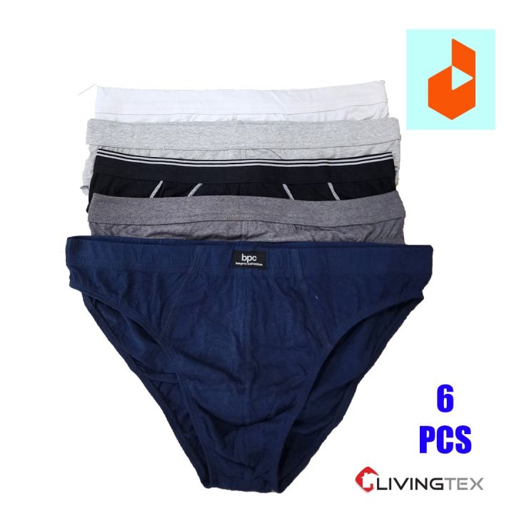 6 Piece Men's Underwear Different Brief Flexible / Cotton Premium Cool ...