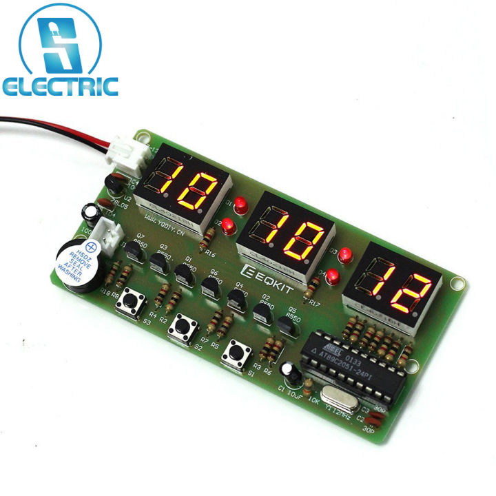 6-Bit DIY Electronic Kits Digital Clock Soldering Practice for School ...
