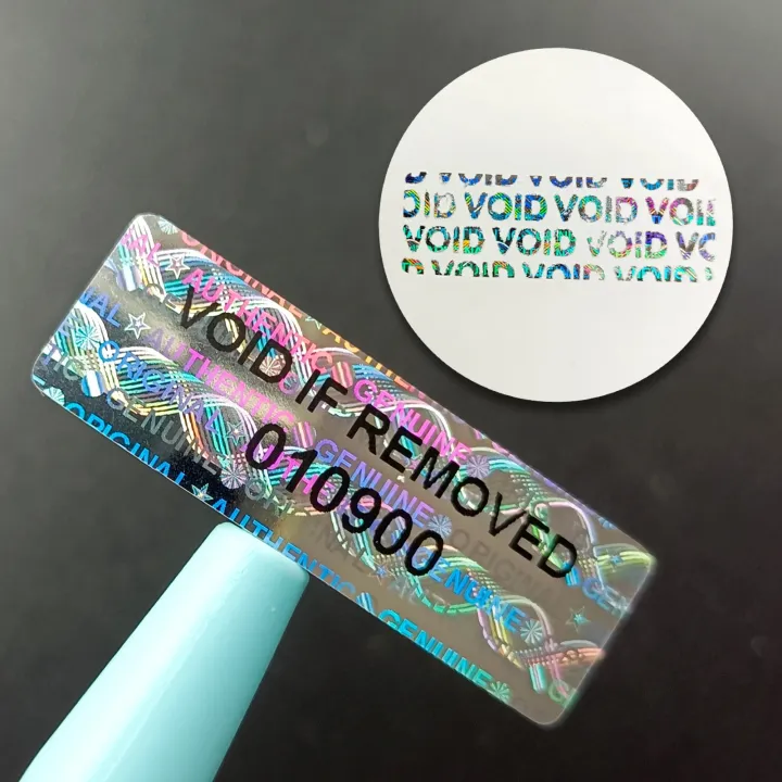 holographic sticker security seals tamper proof labels with Unique ...