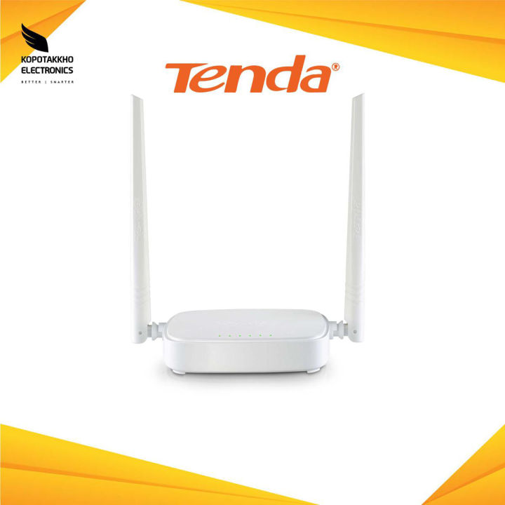 Tenda N301 Wireless N300 2 antenna Easy Setup Single-Band Wi-Fi Router ...
