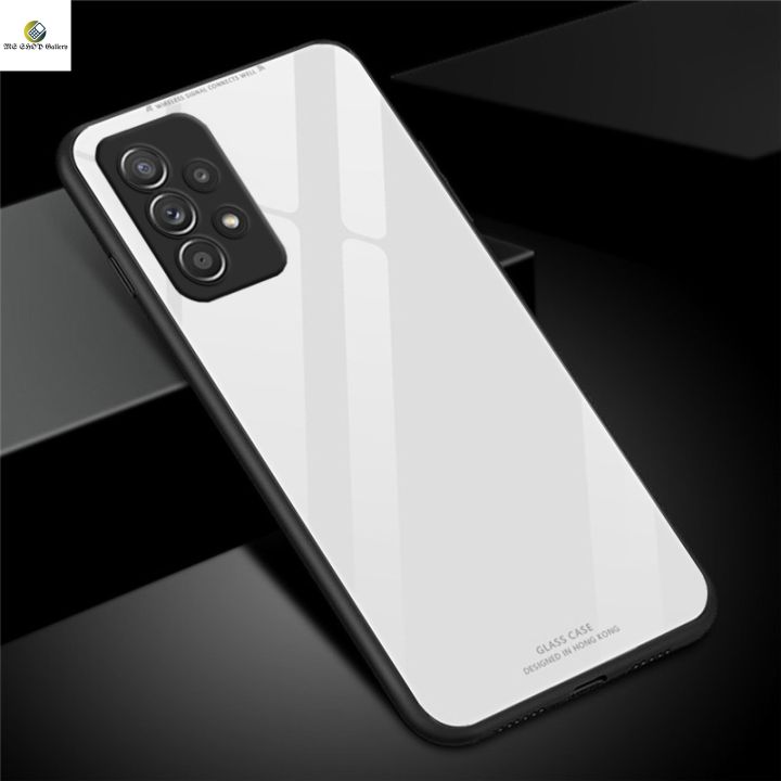 Samsung Galaxy A52S 5G Hard Case Tempered Glass Tpu Mirror Hybrid ...