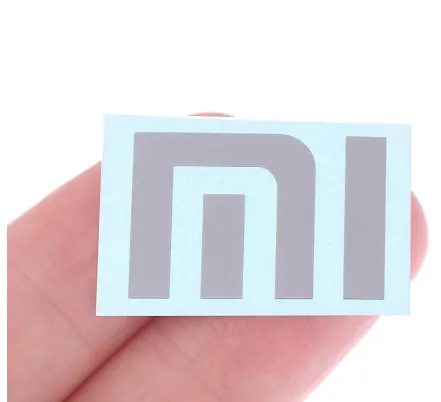 Zilveren logo label laptop metalen logo sticker voor xiaomi-mi laptop ...