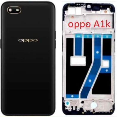 Oppo A1K Full Body Back Panel Housing-Red,black | Daraz.com.bd