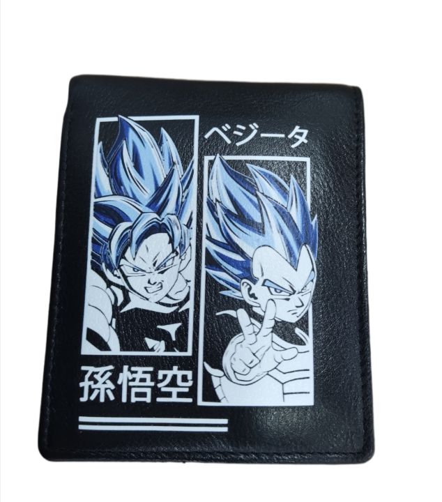 GOKU VEGETA DRAGON BALL Z Anime Card Money Holder Fashion Wallet ...