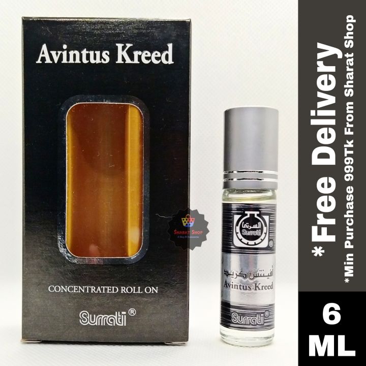 Avintus Kreed by Surrati Attar Non Alcoholic Long Lasting Creed Aventus ...
