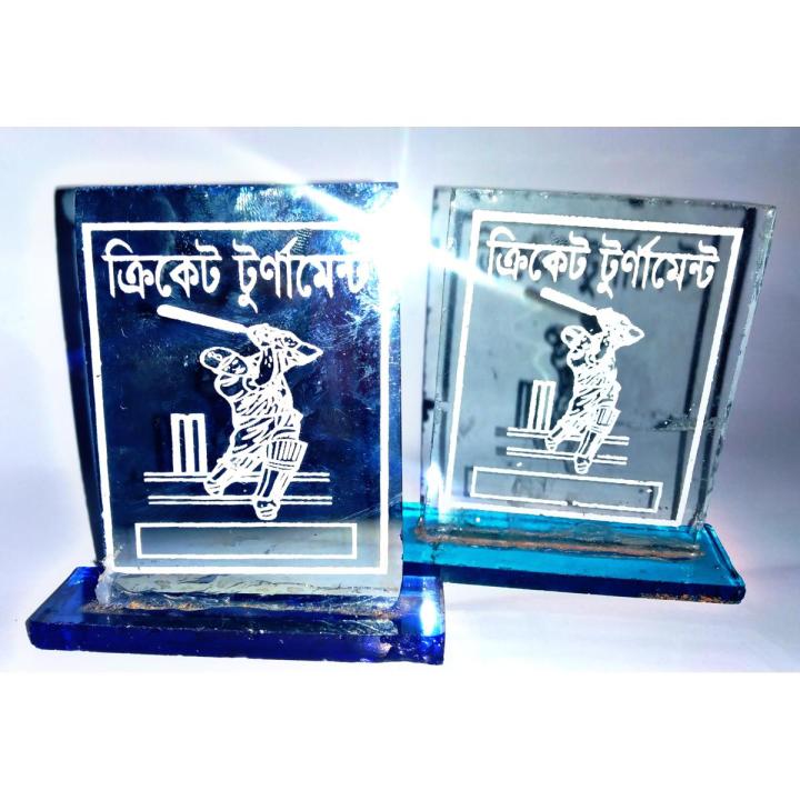 Cricket award, mini trophy, crest | Daraz.com.bd