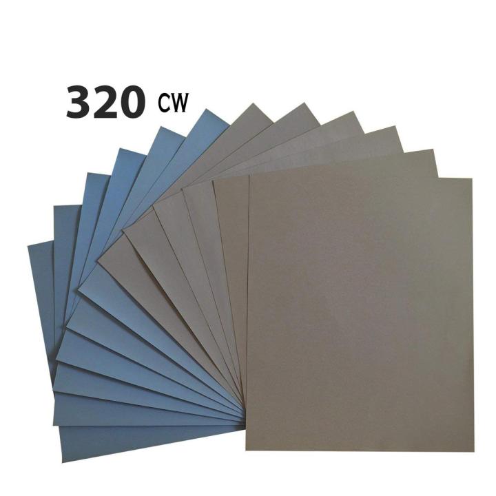 Applied Wet Dry Sandpaper 320 Grit Abrasive Waterproof Sanding Sander ...