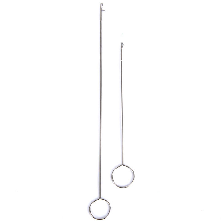 Stainless Steel Sewing Loop Turner Hook Needle Embroidery DIY ...