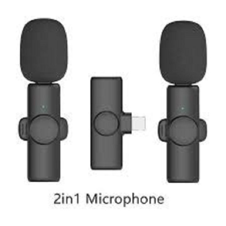Best Selling Wireless Microphone K9 Duel Mic For Type C And IOs NOise ...