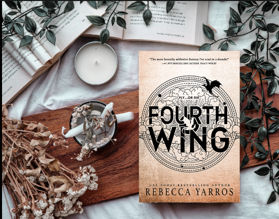 Fourth Wing ( The Empyrean #1 ) by Rebecca Yarros ( Premium Paper and ...