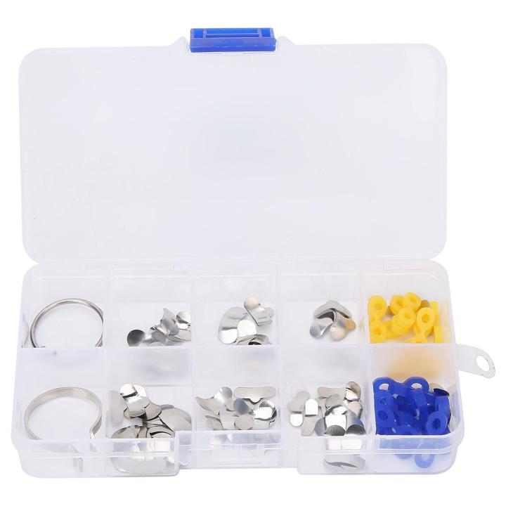 Chenmeng La Orthodontic Dental Sectional Contoured Matrices Rings ...