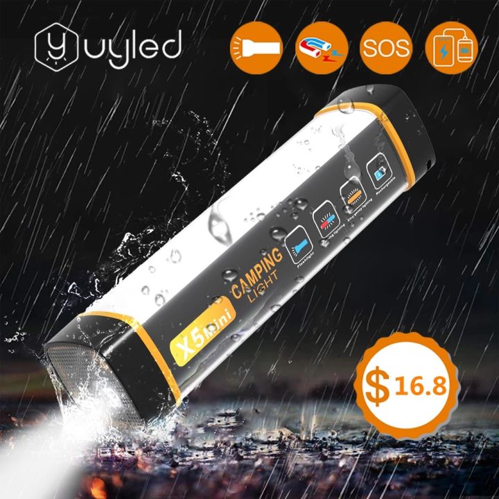 UYC X5mini Waterproof LED Outdoor Light Portable SOS Emergency Light ...