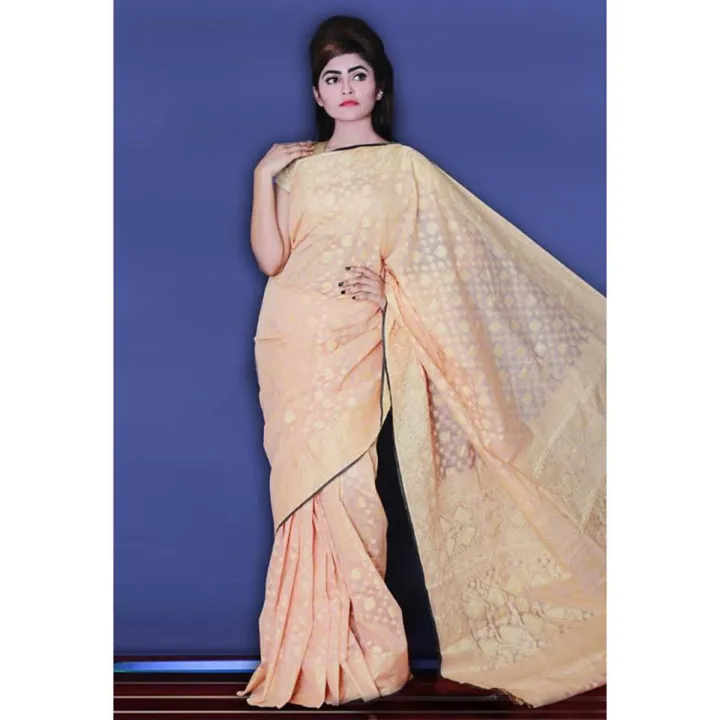 Half Silk Sharee For Women By PRODUCT SOMAHAR | Daraz.com.bd
